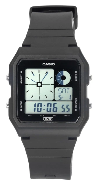 CASIO POP RETRO Vintage Digital Black Resin Strap Quartz LF-20W-1A Unisex Watch £32.09 - PicClick UK