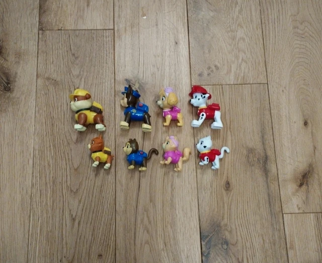 PAW PATROL KITTY Catastrophe Crew Figures Mayor Humdingers Kittens Cats ...