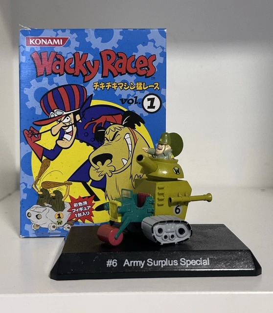 KONAMI WACKY RACES Army Surplus Special Modellfahrzeug Figur Vol 1 ...