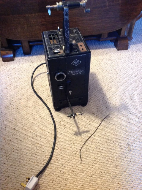 ANTIQUE MOVIE PROJECTOR- Agfa Movector Super 16 PARTS/RESTORATION ...