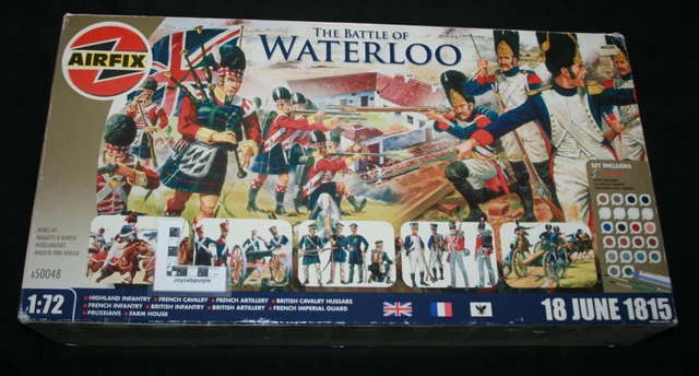 AIRFIX THE BATTLE of Waterloo set 1:76 scale model kit Incomplete ...
