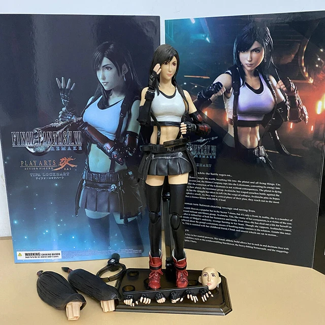 ACTION FIGURE FINAL Fantasy VII Tifa Lockhart New In Box Remake Play ...