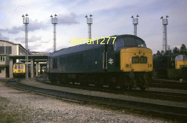 ORIGINAL RAILWAY SLIDE Class 45 42 at Laira £15.00 - PicClick UK
