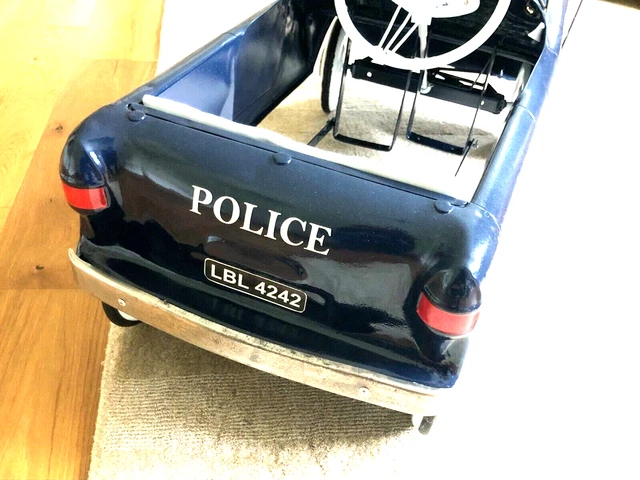 TRI-ANG PEDAL CAR POLICE FLYING SQUAD, Fully Restored Vintage 1950-60s ...