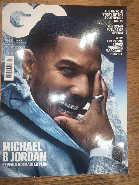 UK / BRITISH GQ Magazine March 2025 - Michael B Jordan £3.84 - PicClick UK