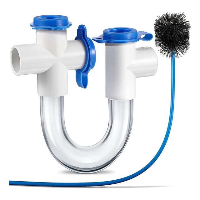 SIPHON DE CONDENSAT Standard en PVC de 3/4 Po pour SystèMes HVAC ...