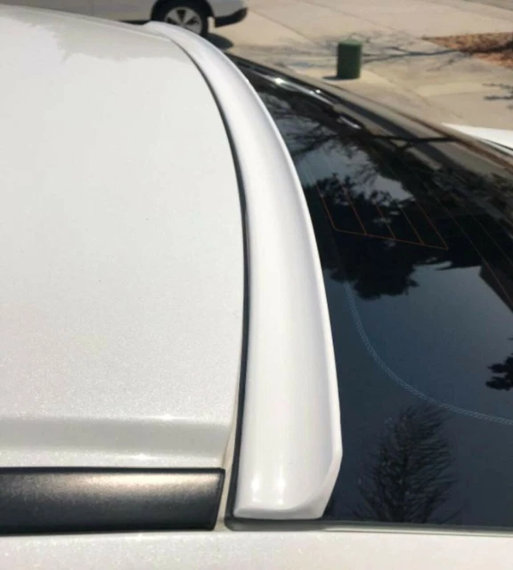 WHITE REAR GLASS Wing Lip Splitter ROOF Lid SPOILER FOR ALTIMA 2002 03 ...