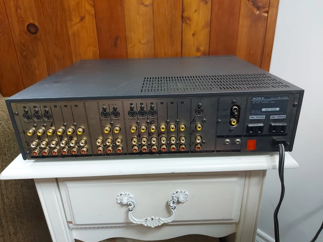 SONY SB-V1000 AV System Selector Video Audio Stereo UNTESTED $240.00 ...