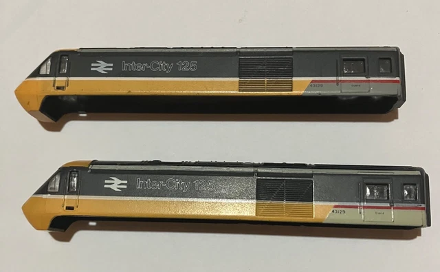 GRAFAR HST BODIES.INTERCITY LIVERY(see photos) GAUGE GRAHAM FARISH £0. ...