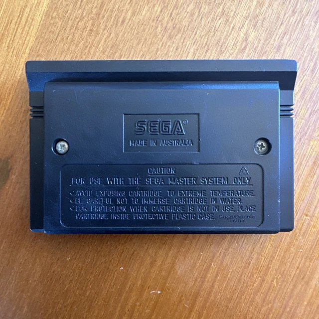 SONIC THE HEDGEHOG 2 (G) Sega Master System Cartridge Oz Seller $14.99 ...