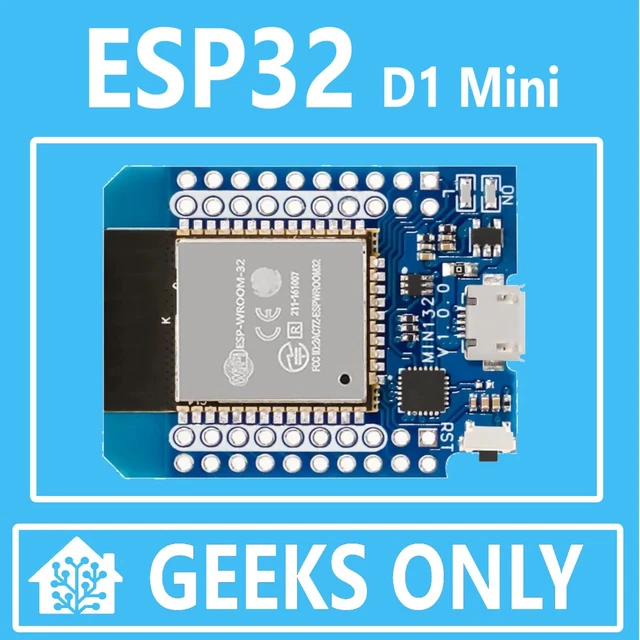 ESP32 D1 MINI Home Automation ESPHOME Home Assistant WIFI bluetooth DIY ...