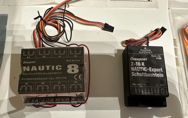 GRAUPNER MULTISWITCH FLEXX Nautic Schaltbaustein RC Flugzeug Modell Multiplex EUR 52,00 ...
