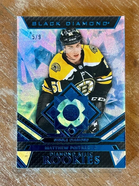 2023-24 BLACK DIAMOND Matthew Poitras CDD Exclusive Single Diamond 5/9 ...