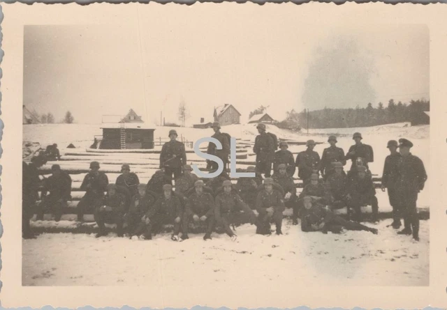 FOTO, ARB. 3/202, Marschpause, TrÜbPl, Stablack, Polen, 1938 01 (MBF-46 ...