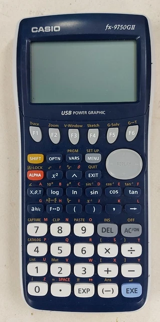 CALCULATRICE GRAPHIQUE CASIO FX-9750GII conforme niveau A ...