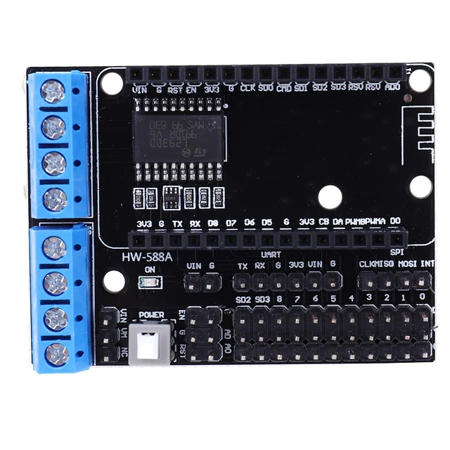 Esp8266 Motor Shield Expansion Board Serial Port L293d For Iot Smart