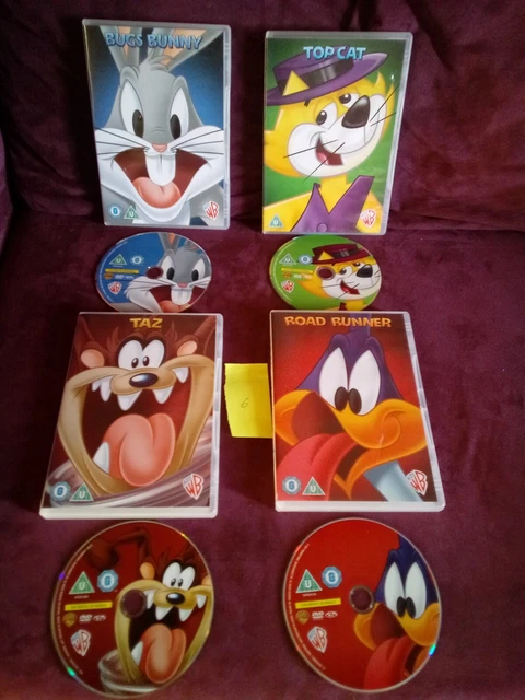 WARNER BROS CARTOON dvd lot 6 Like new mixed titles EUR 4,67 - PicClick IT