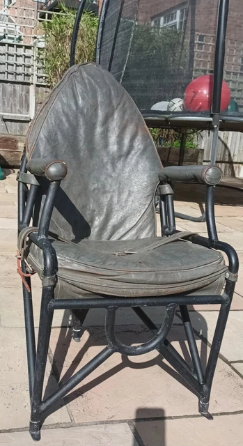 1930'S WW2 RAF aircraft chair. de Havilland Dragon Rapide/Avro Anson ...