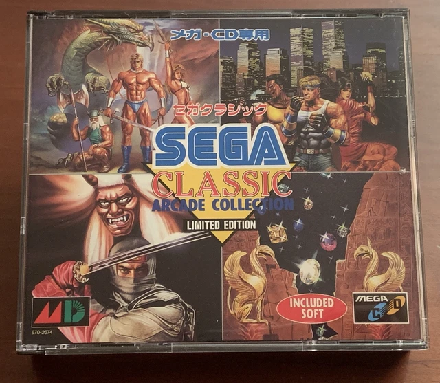 SEGA CLASSIC ARCADE Collection Jap Mega CD Japonais Street of Rage - Golden Axe EUR 26,90 ...