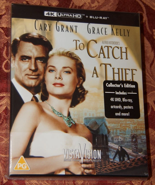 TO CATCH A Thief 1955 Uk 4K Uhd + Blu-Ray Collector's Edition Bn&S Oop ...