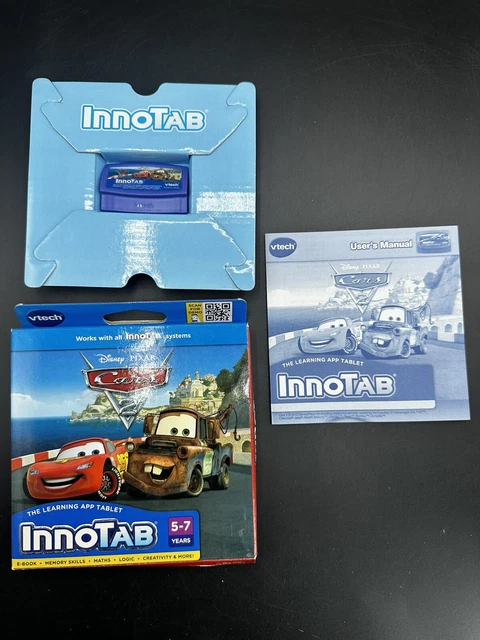 VTECH INNOTAB DISNEY Pixar Cars Lightning McQueen Game Cartridge ...