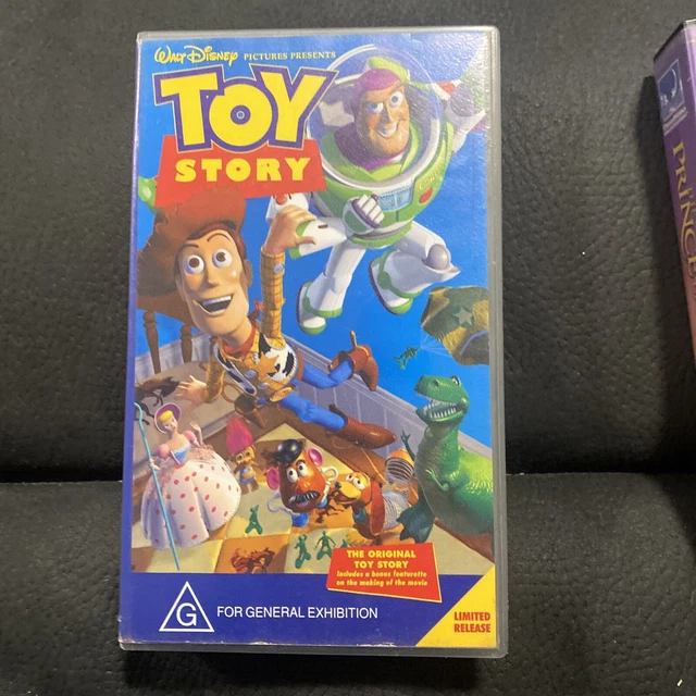 TOY STORY VHS Video Tape Limited Release Walt Disney Pixar VGC Inc the ...