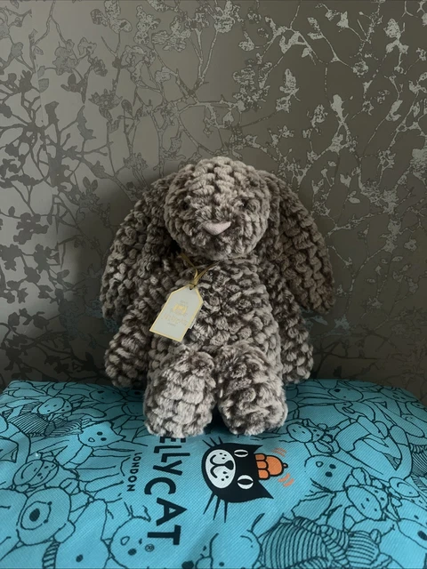 JELLYCAT BASHFUL LUXE Pine Bunny BNWT £57.88 - PicClick UK