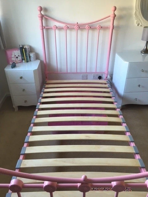 SINGLE METAL BED frame (used) £21.48 - PicClick UK