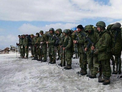RUSSIAN ARMY MOUNTAIN Motorized Rifles Great Field Membrane Suit ...