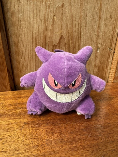 GENGAR OFFICIAL NINTENDO Pokémon 1998 Plush 5’ Vintage Toy £10.78 ...