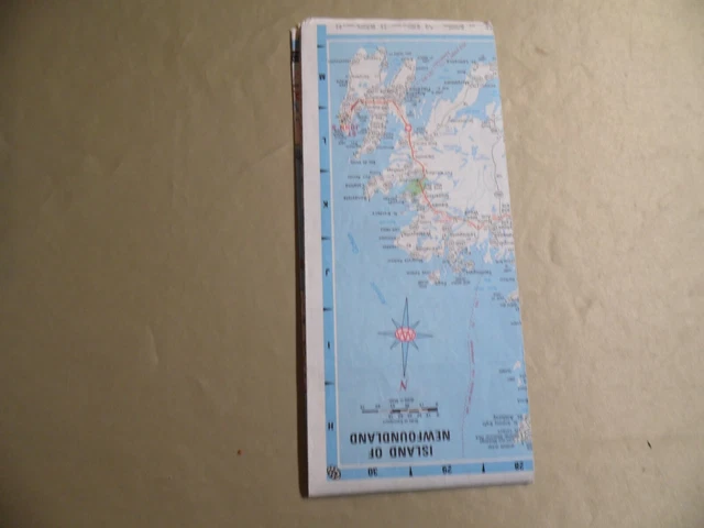 MAP OF NORTHEASTERN States and Provinces / USA & Canada / Circa 1995 £5 ...