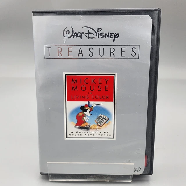 WALT DISNEY TREASURES: Mickey Mouse In Living Color (DVD, 2002) Full ...