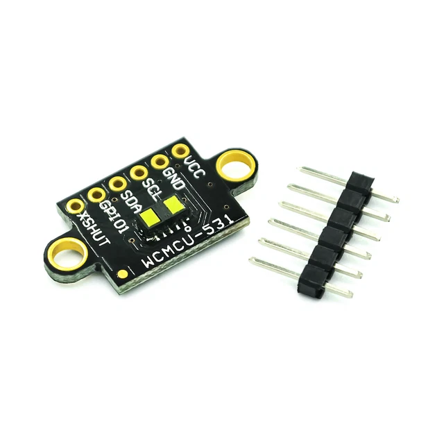 VL53L1X LASER RANGING Flight Time Sensor Module Distance 400cm ...