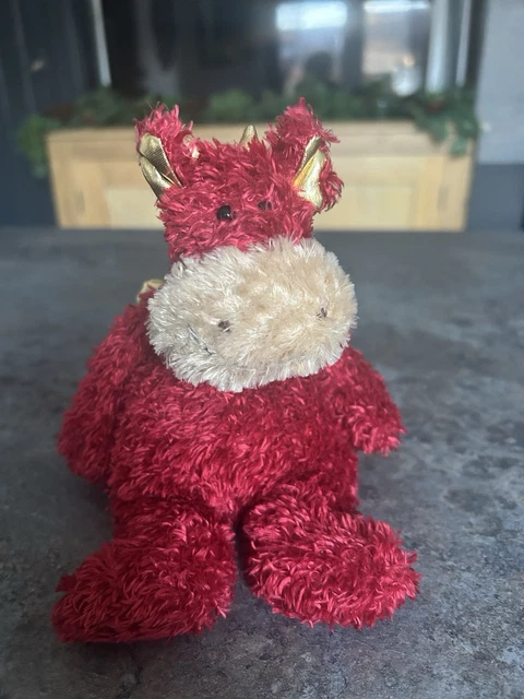 JELLYCAT JUNGLE RED Dragon With Gold Wings Retired £1.16 - PicClick UK