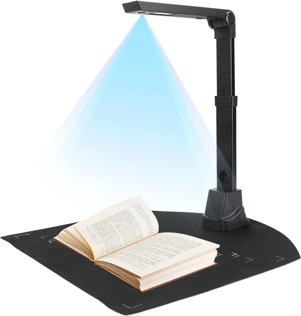 NETUMSCAN 13MP BOOK Document Camera Scanner for Teachers, Multi ...