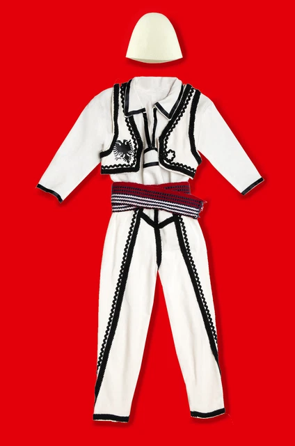 VESHJE POPULLORE SHQIPTARE per femije - robes traditionnelles ...