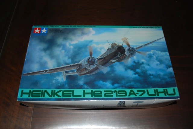 1/48 TAMIYA 61057 Heinkel He 219A-7 UHU, German Nachtjäger WWII, OVP ...