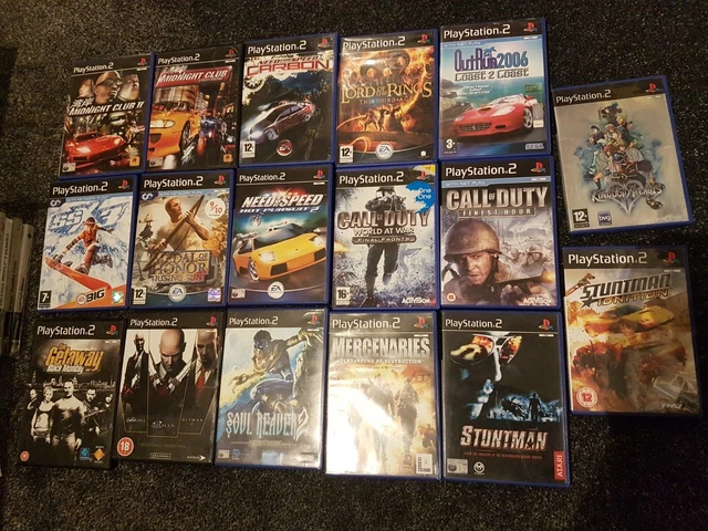 CUSTOM BUNDLE OF PS2 Games MJ245 £400.00 - PicClick UK