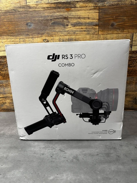 DJI RS 3 Pro Combo 3-Axis Gimbal Stabilizer for DSLR and Cinema Camera ...