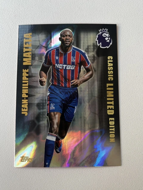 TOPPS PREMIER LEAGUE 2026 Jean-Philippe Mateta Limited Edition £1.16 ...