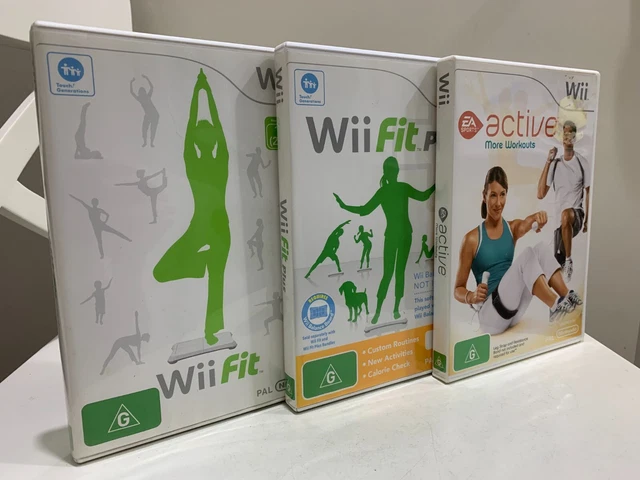 WII FIT GAME Bundle PAL Nintendo Wii Bulk Lot of 3 Fitness Active ...
