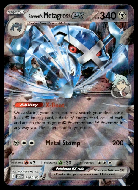2025 POKEMON SCARLET & Violet Series - Destined Rivals 145 Steven's ...