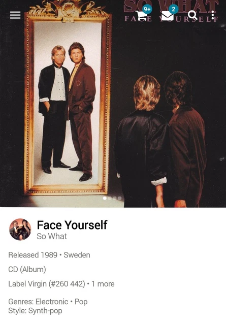 SO WHAT ~ Face Yourself CD 1989 Hi-Tech AOR Melodic Rock WestCoast ...