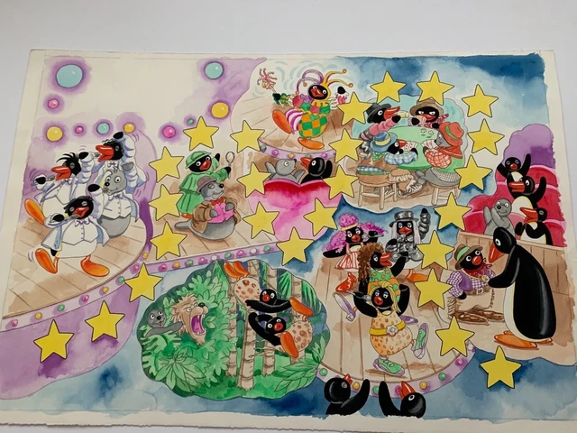 ORIGINAL ARTWORK FOR Pingu Magazine 77 for BBC. £249.99 - PicClick UK