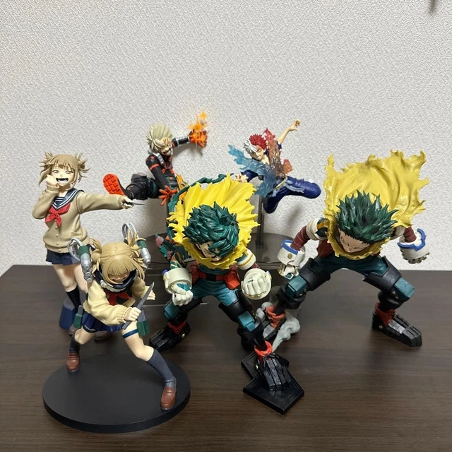 LOTTO FIGURINE MY Hero Academia Prize Izuku Bakugo Todoroki Himiko Toga ...