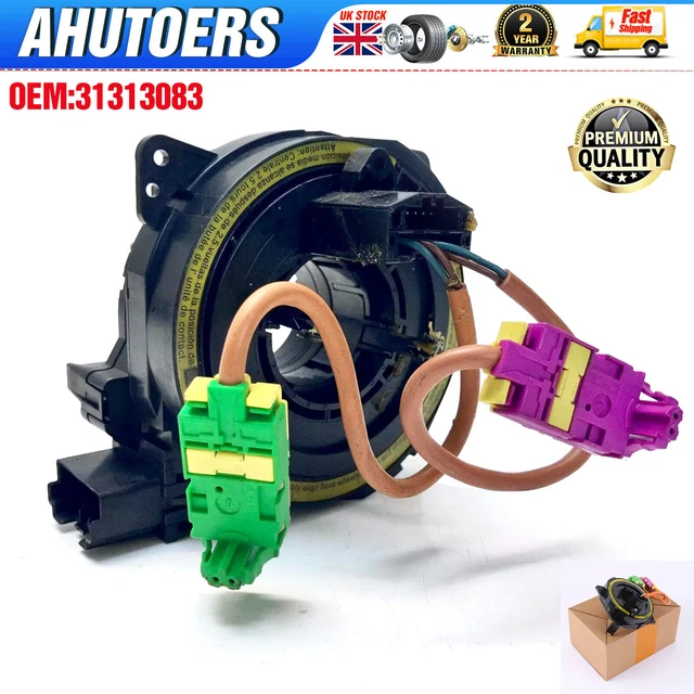 FOR VOLVO XC90 V70 XC70 S80 Steering angle sensor 30669744 DSTC squib ...