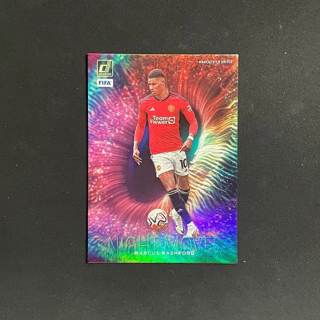 2023-24 PANINI DONRUSS Marcus Rashford Night Moves étui SSP hit #19 EUR ...