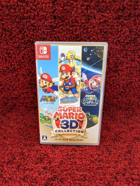 NINTENDO SWITCH SUPER Mario 3D Collection All Stars Sunshine Galaxy 64 ...