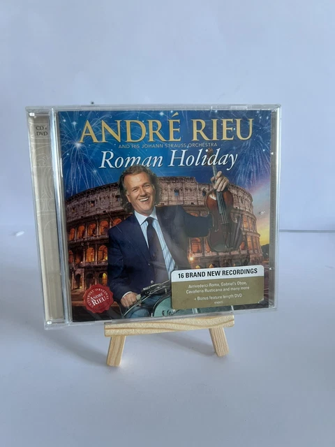 ANDRE RIEU - Roman Holiday - Music CD Album + Bonus DVD - Brand New ...
