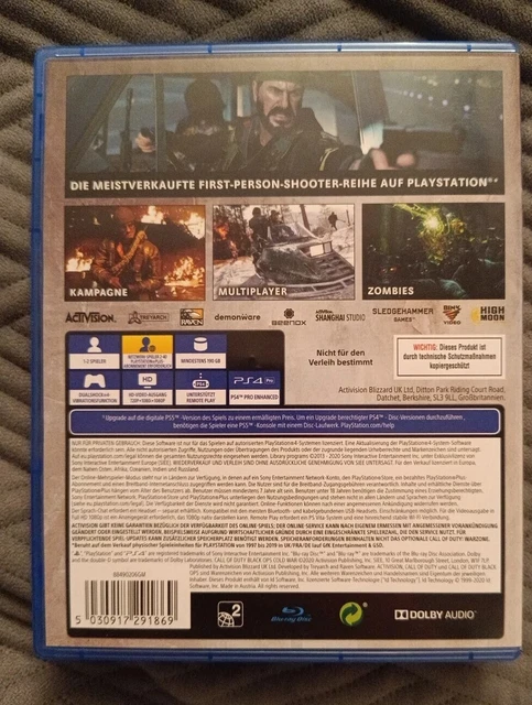 SONY PLAYSTATION 4 PS4 Spiel Call Of Duty: Black OPS Cold War EUR 18,00 ...